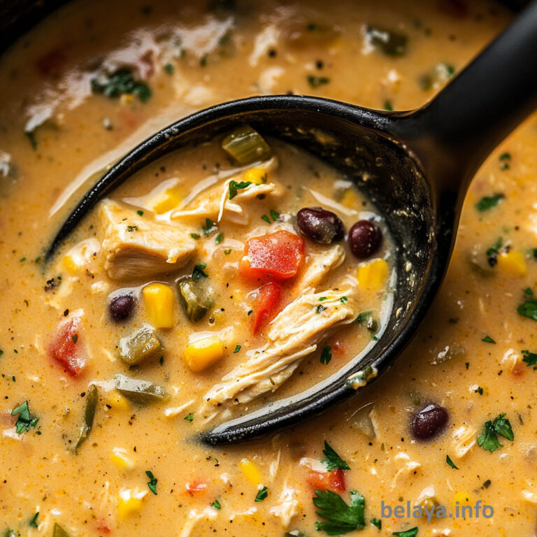 Santa Fe Green Chile Chicken Soup - Easy DIY Recipes