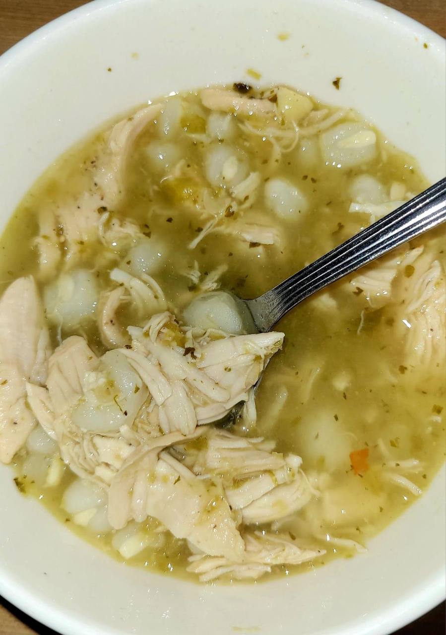 Green Chile Chicken Posole - Easy DIY Recipes