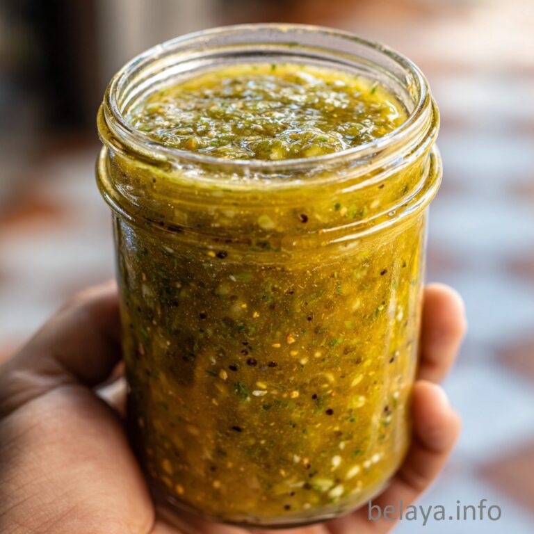 Homemade Salsa Verde - Easy DIY Recipes