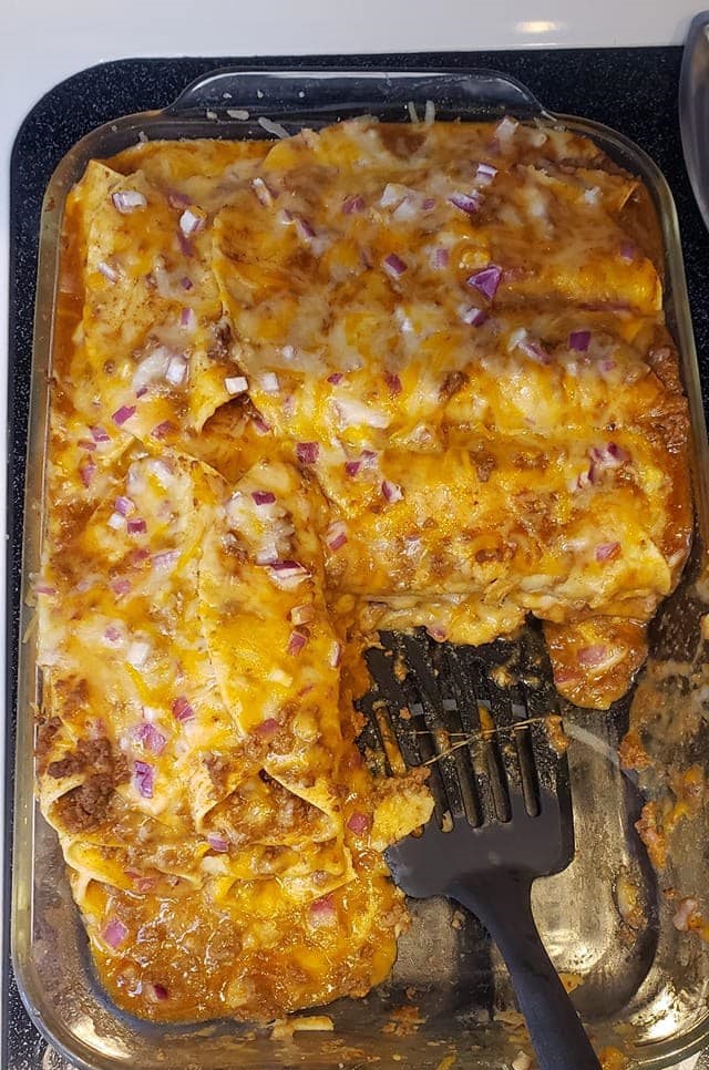 Shredded Beef Enchilada - Easy DIY Recipes