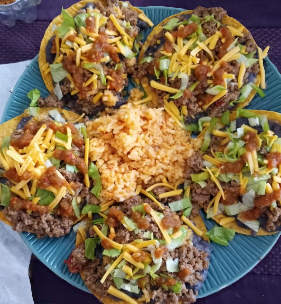 Ground Beef Tostadas - Easy DIY Recipes