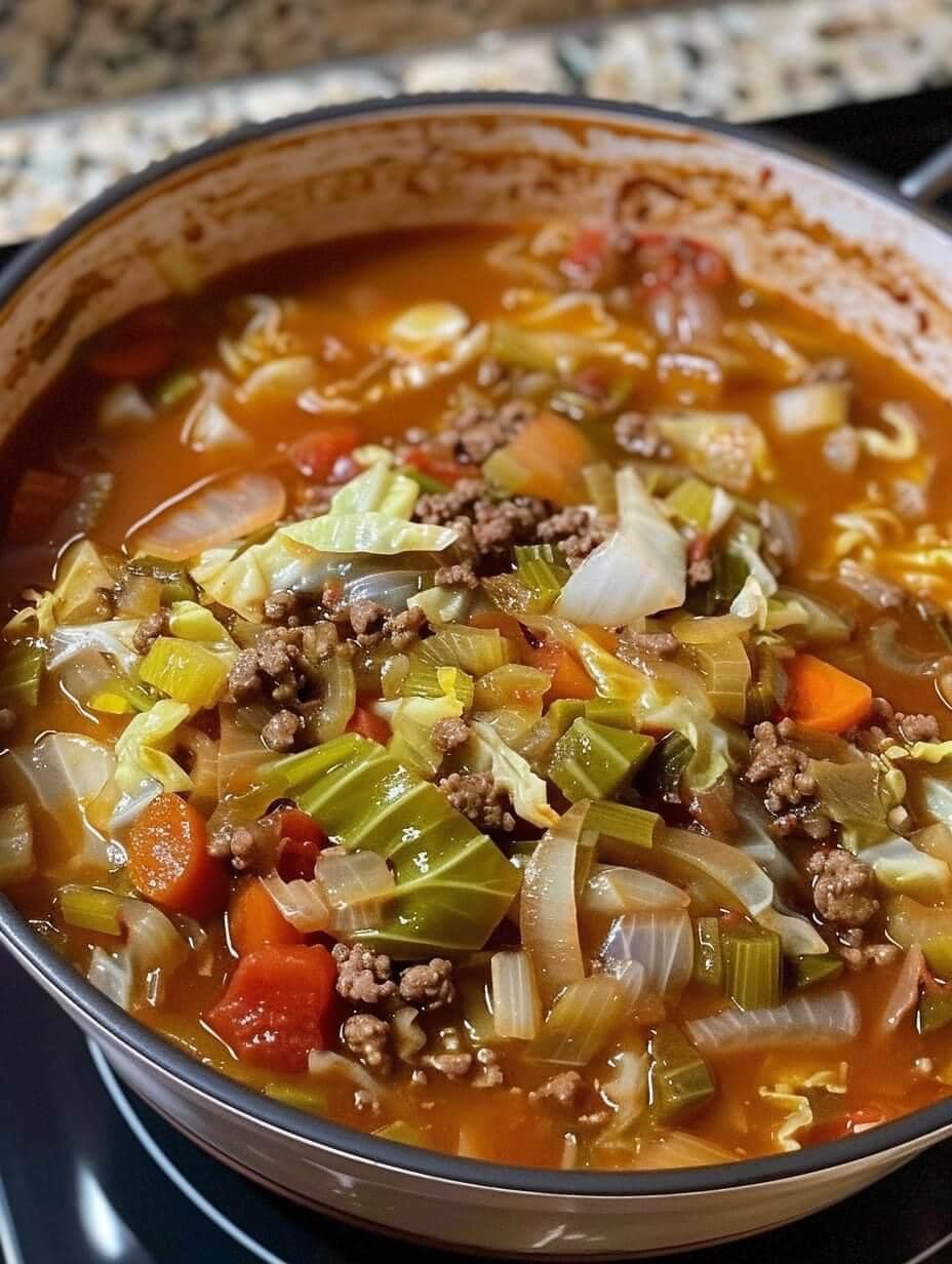 Easy Cabbage Soup - Easy DIY Recipes