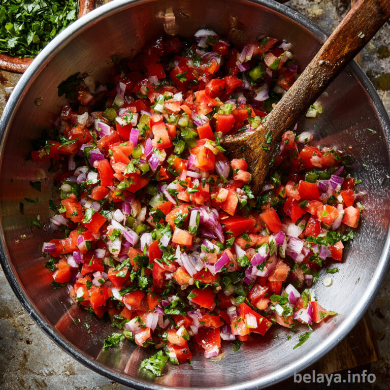 Big Ole Batch of Pico De Gallo - Easy DIY Recipes