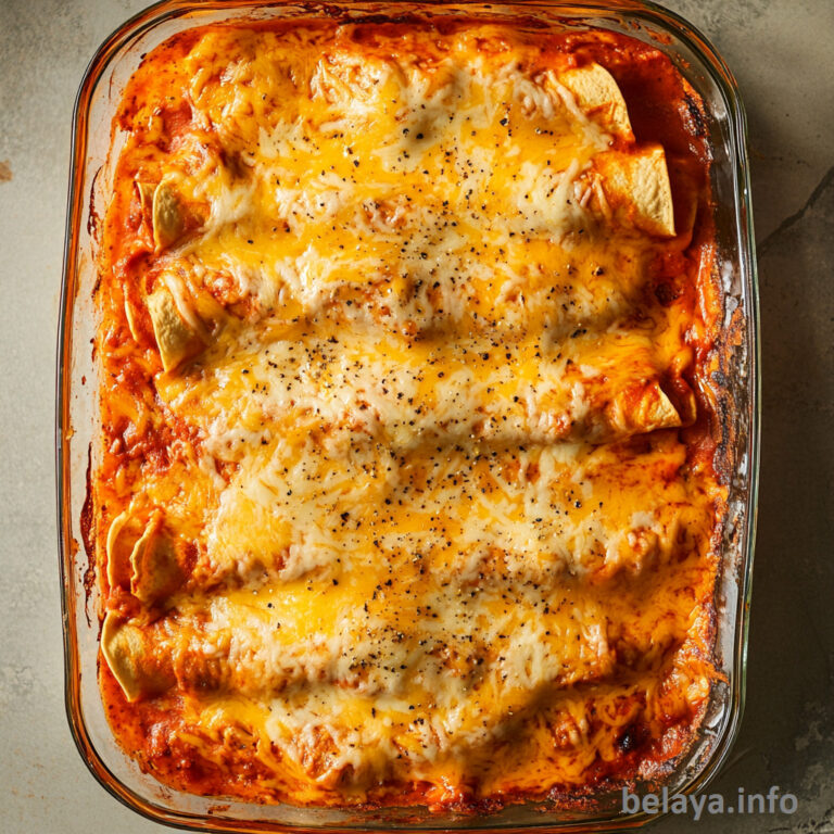 Red Cheese Enchiladas - Easy DIY Recipes