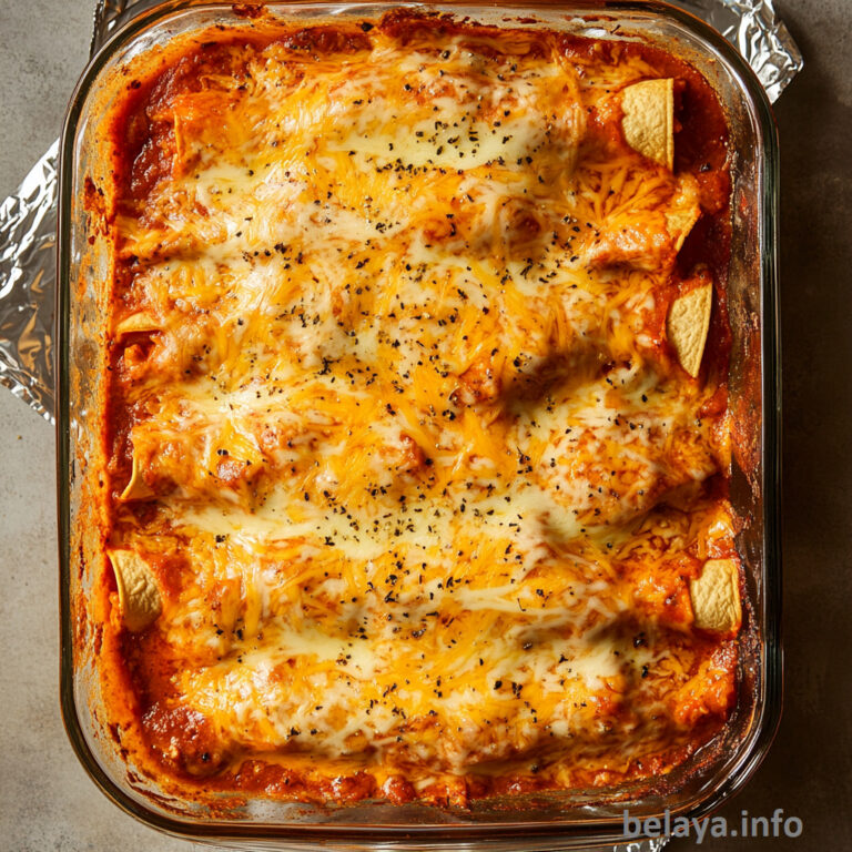 Red Cheese Enchiladas - Easy DIY Recipes