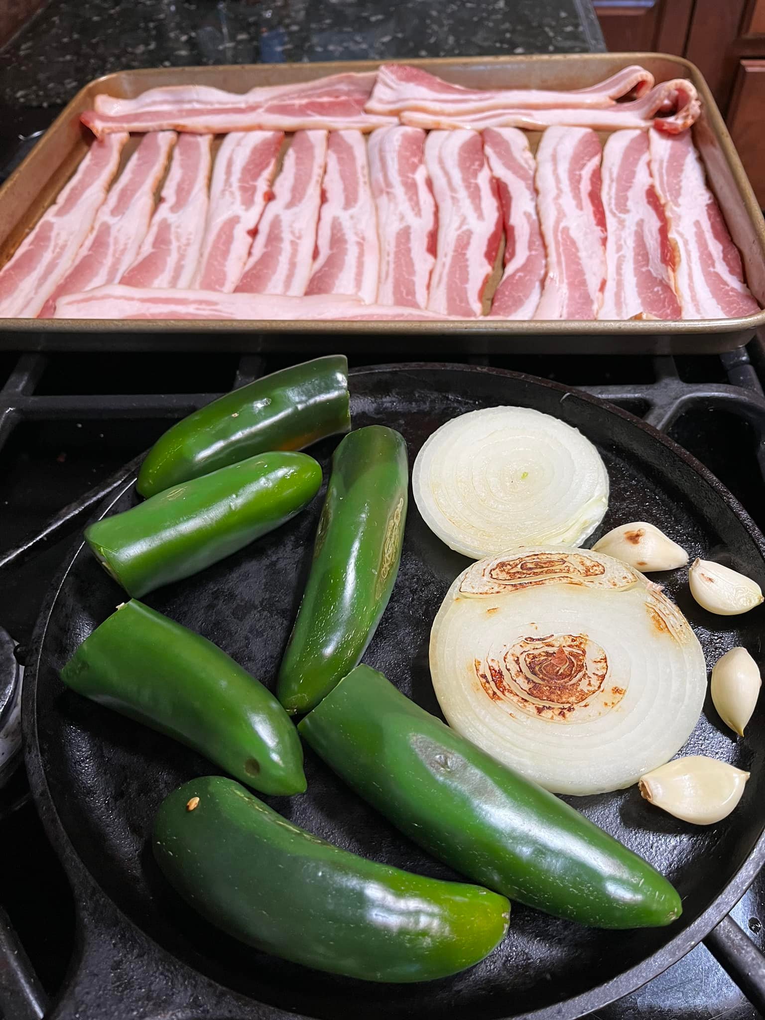 Bacon, Green Chile And Cheese Stromboli With A Jalapeño Crema For Dipping
