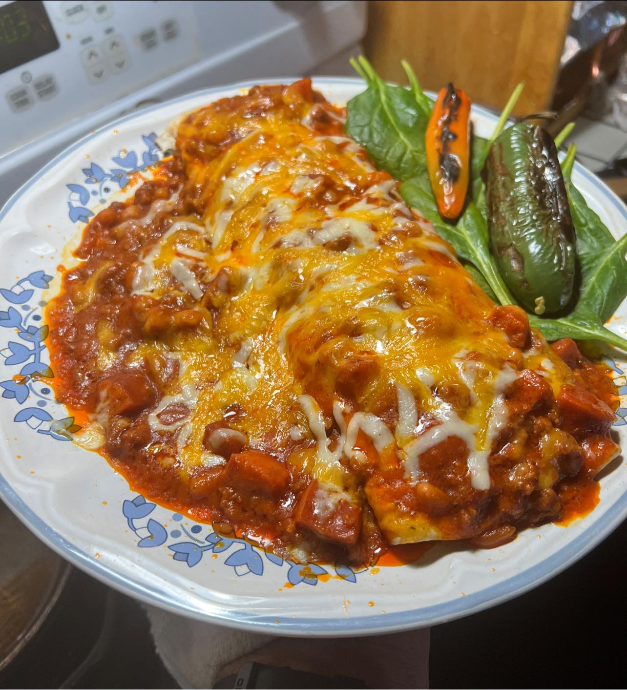 Beef and Bean Burritos Smothered with Red Chile Chimayo - Easy DIY Recipes