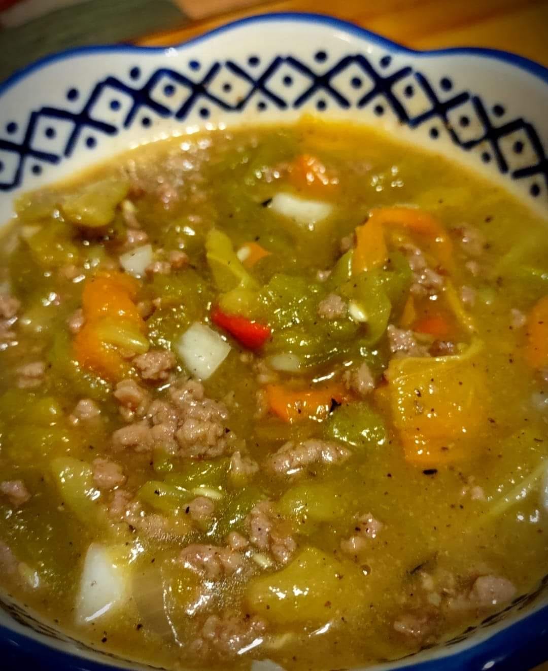 Green Chile Stew With Ground Beef - Easy DIY Recipes