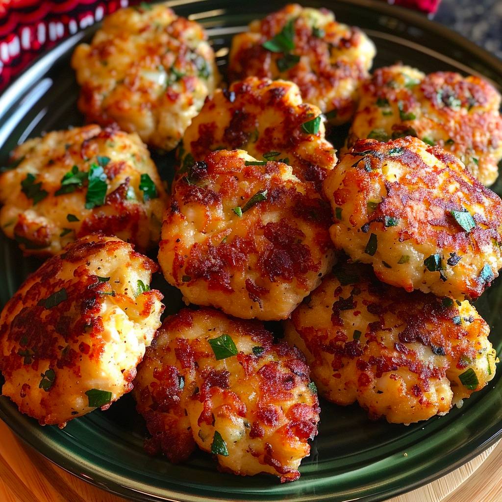 Crispy Style Chicken Fritters - Easy DIY Recipes