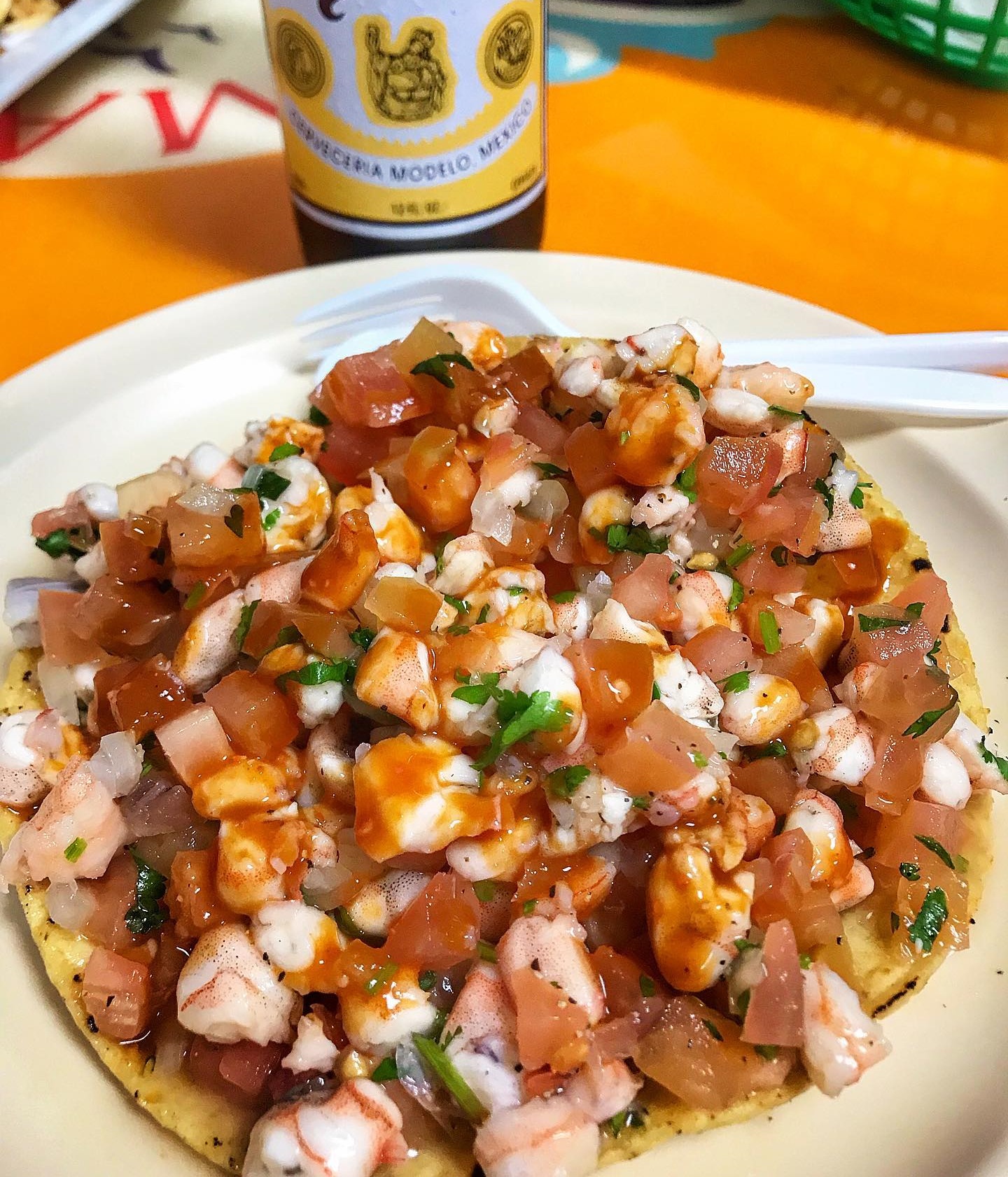 Shrimp Ceviche Tostada - Easy DIY Recipes