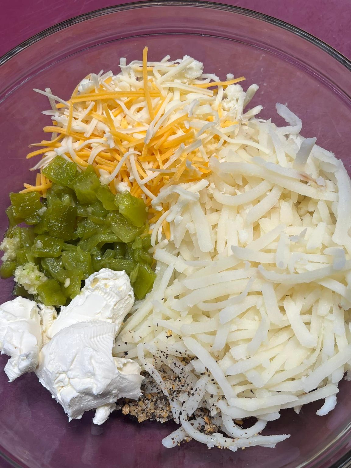 Green Chile Cheese Potato Cakes with Green Chile Sour Cream - Easy DIY ...