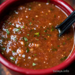 Salsa Quemada (Roasted Tomato and Tomatillo Salsa) - Easy DIY Recipes