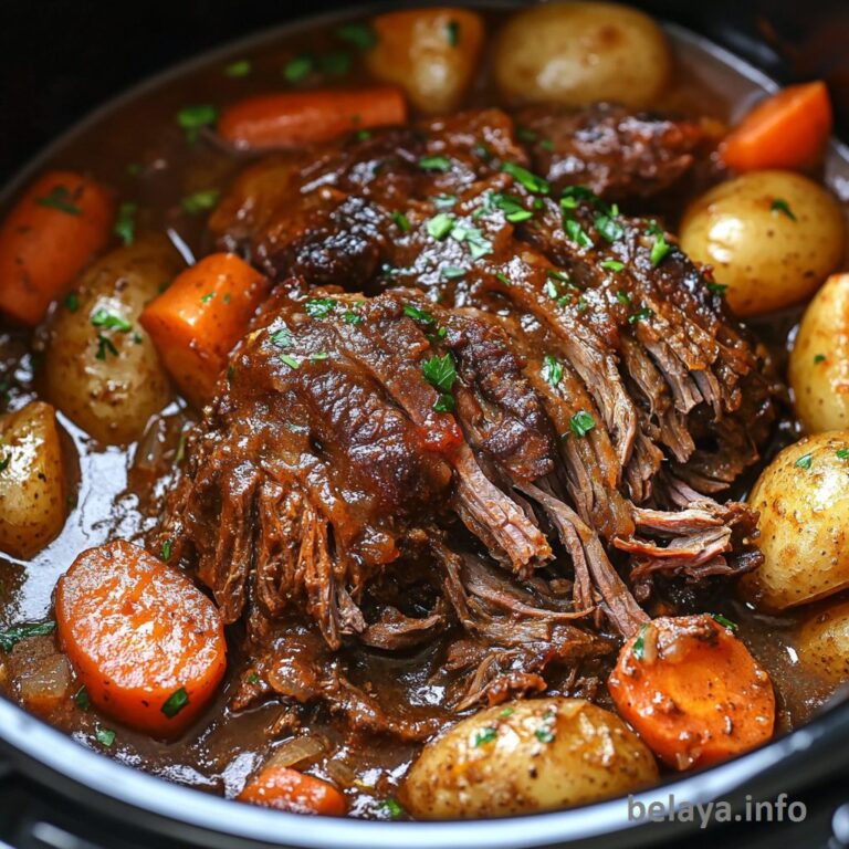 Italian Pot Roast (Stracotto) - Easy DIY Recipes