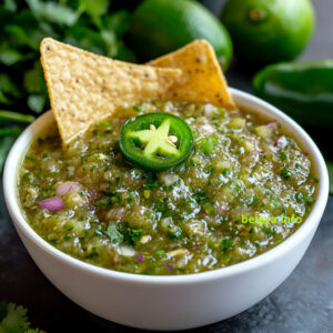 Cilantro-Lime Jalapeño Salsa - Easy DIY Recipes