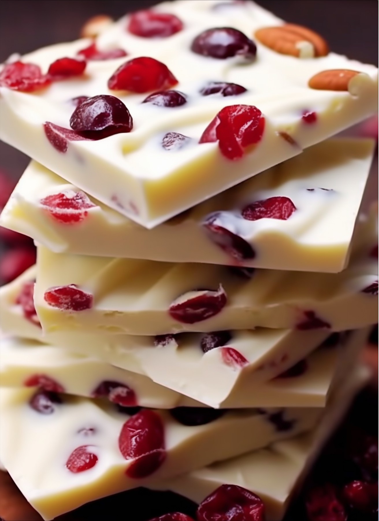 White Chocolate Cranberry Delight - Easy DIY Recipes