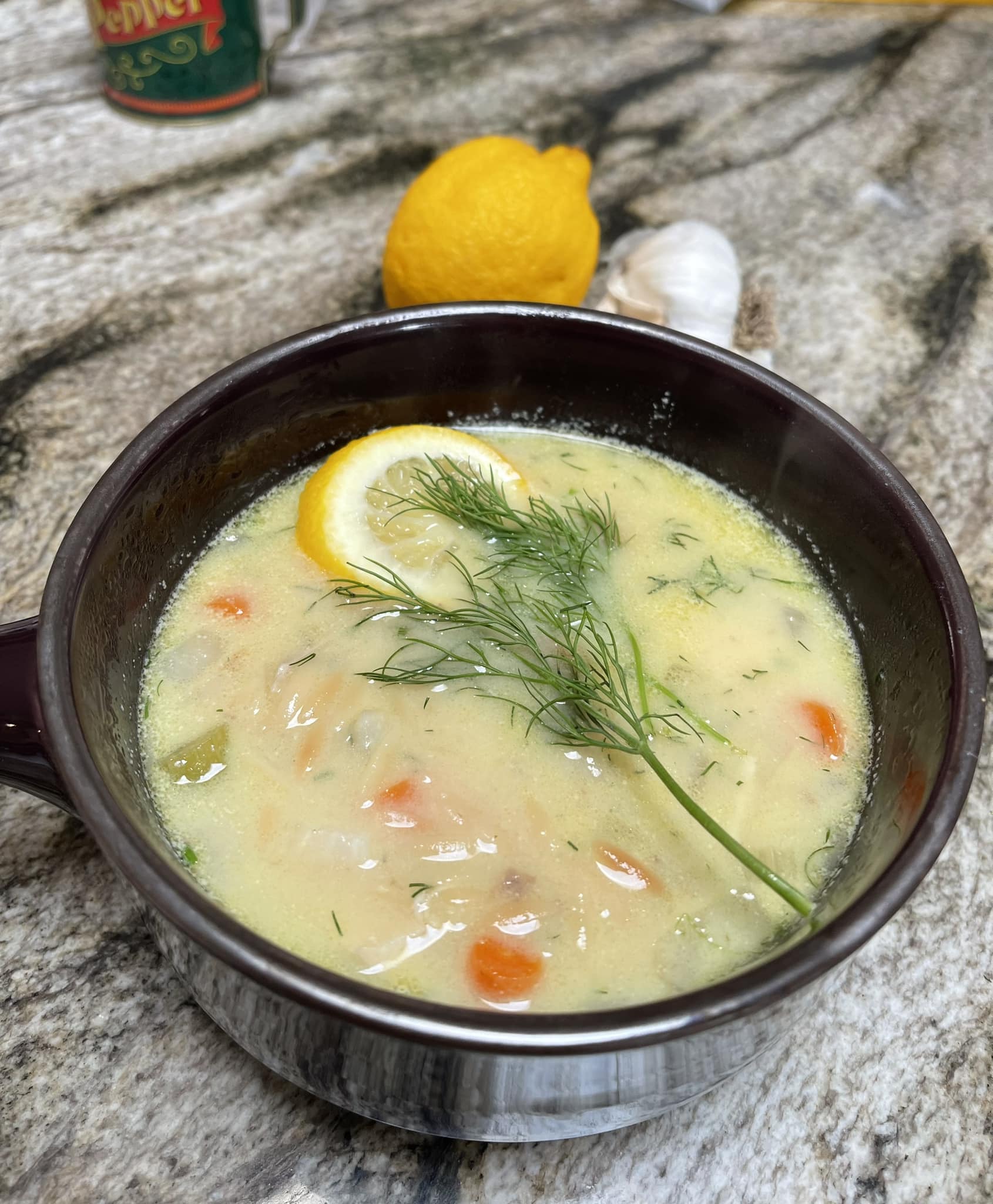 Avgolemono Soup (Greek Lemon Chicken Soup) - Easy DIY Recipes