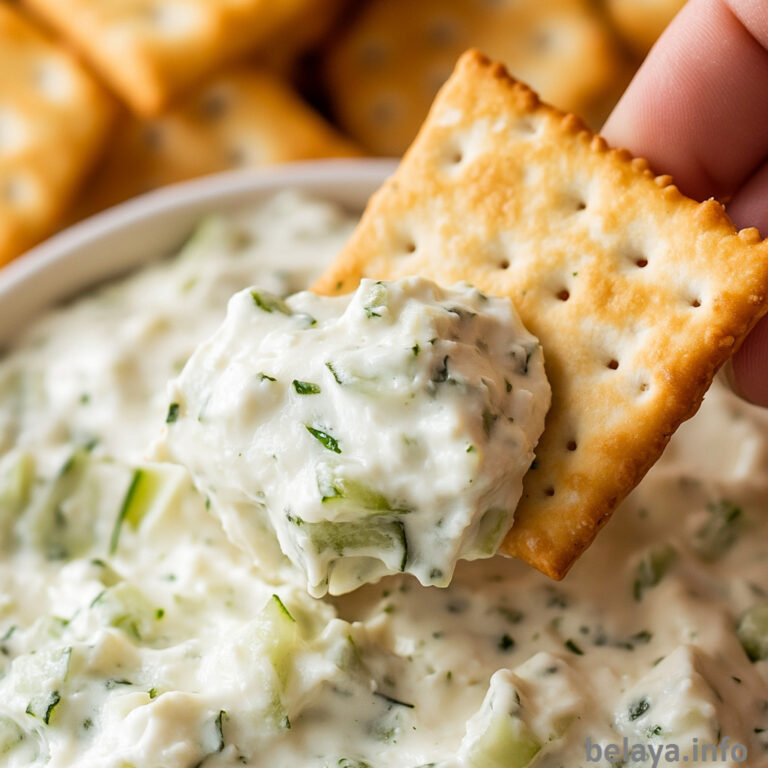 Cucumber Cream Cheese Crack Dip - Easy DIY Recipes