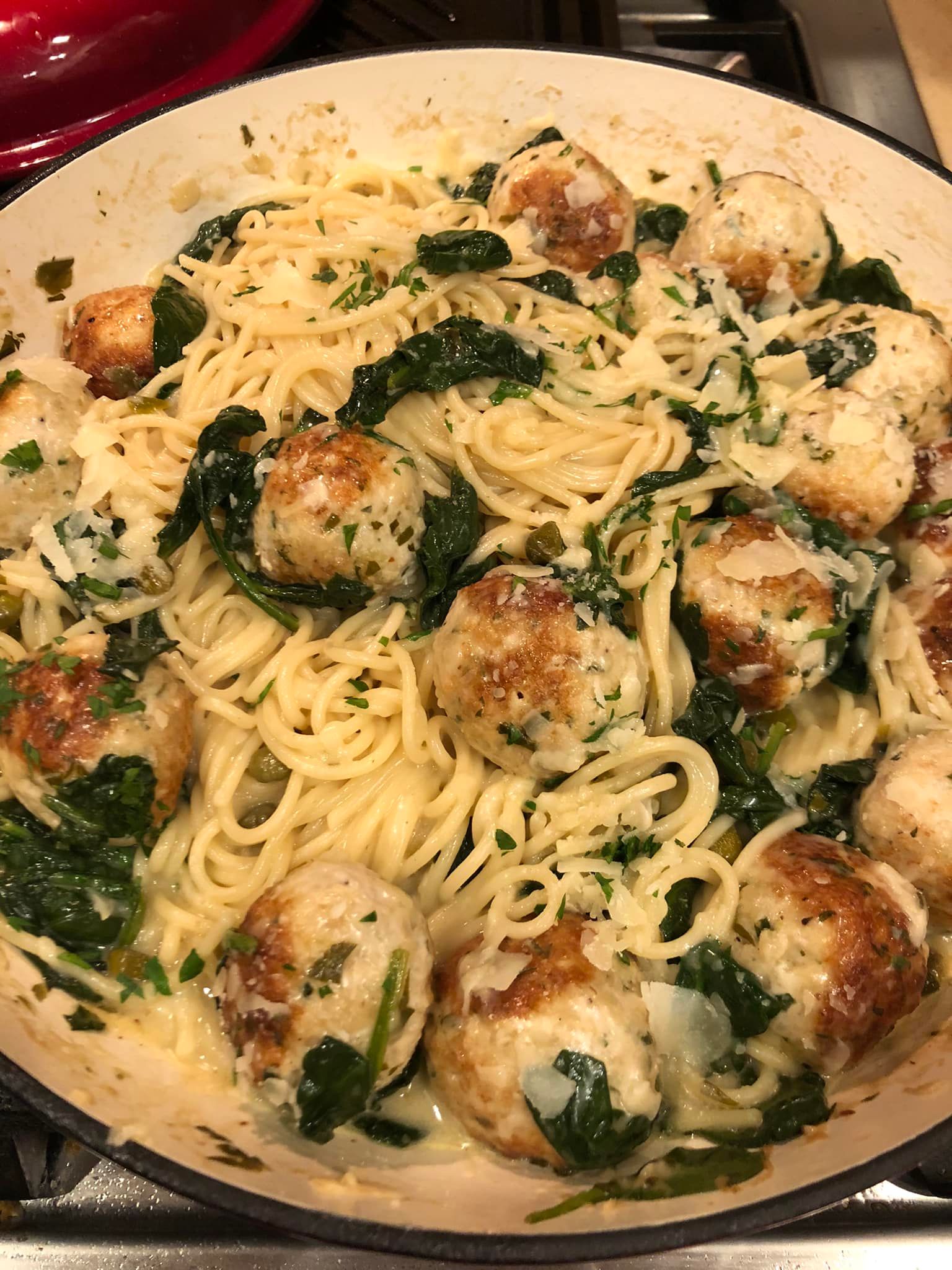Rustic Chicken Piccata Meatballs - Easy DIY Recipes