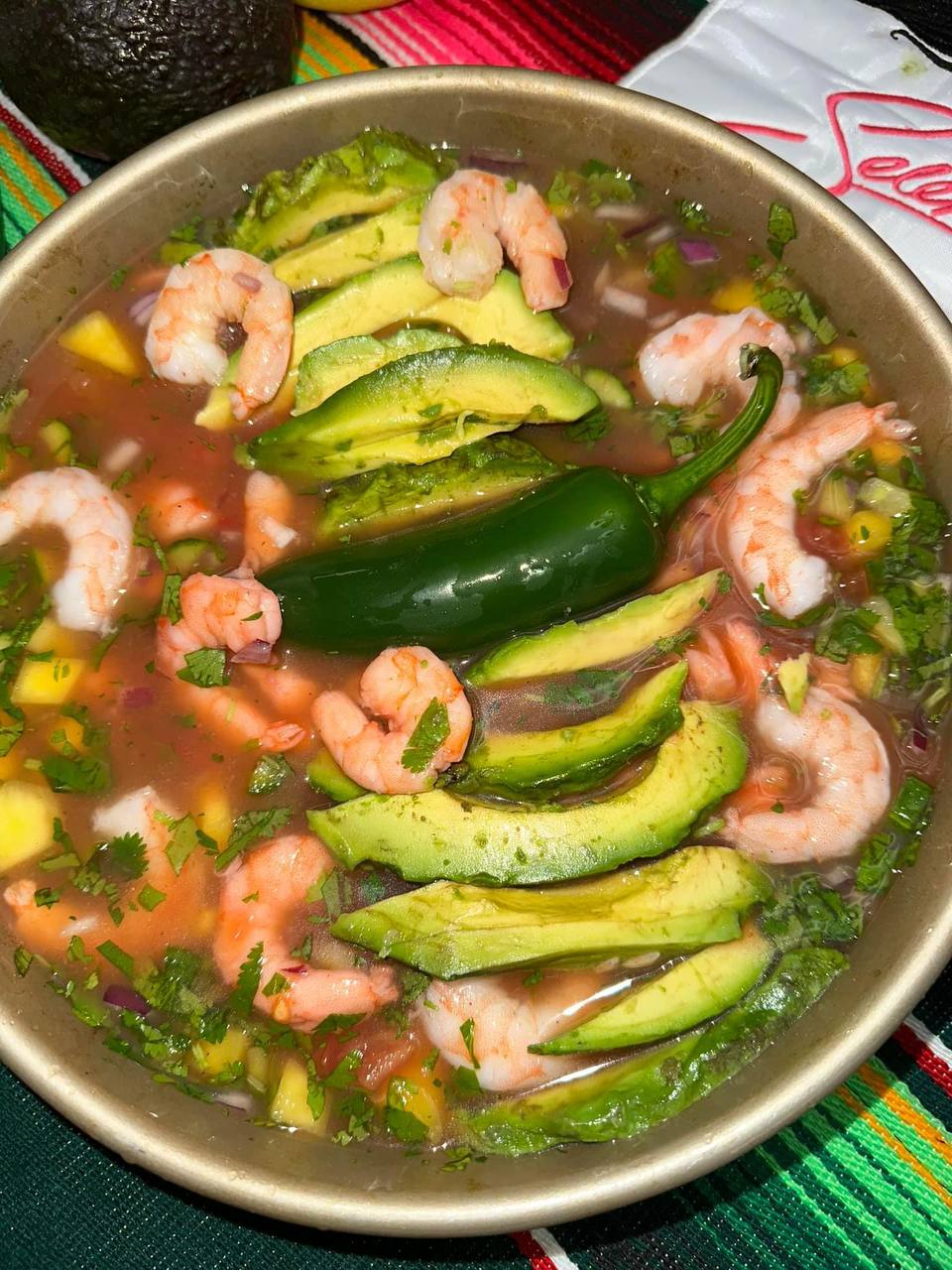 Ceviche De Camaron Con Mango - Easy DIY Recipes