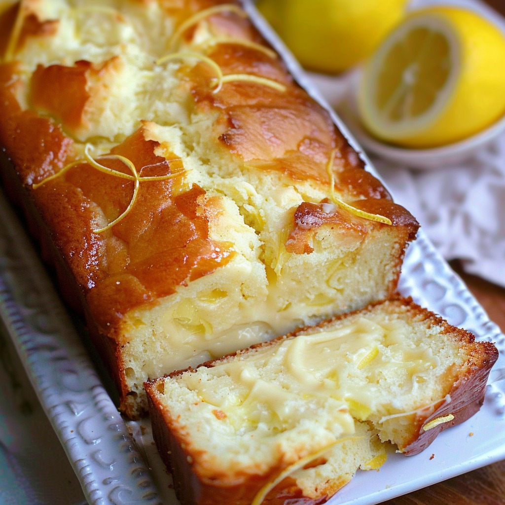 Luscious Lemon Cream Cheese Loaf - Easy DIY Recipes