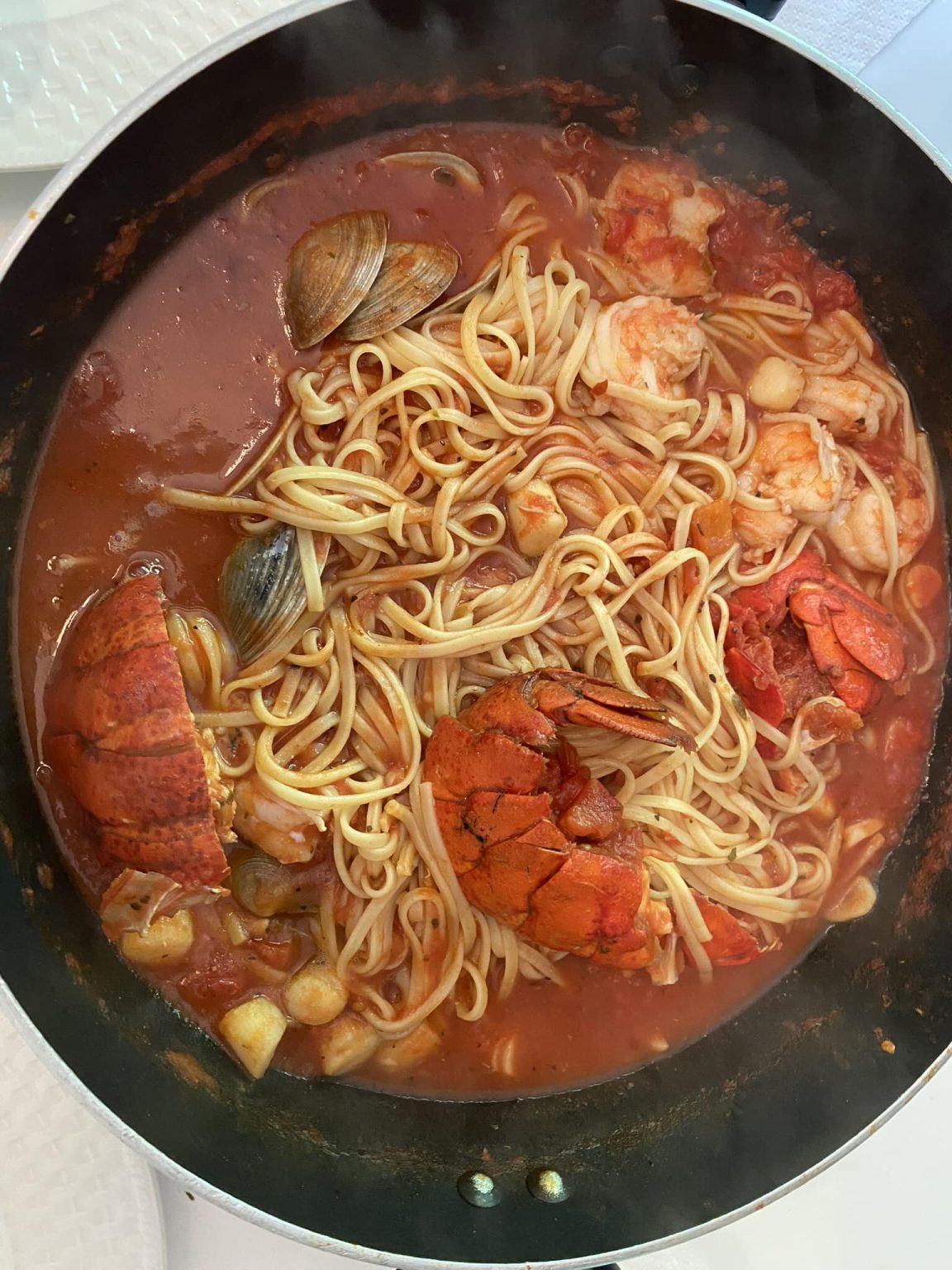 Seafood Fra Diavolo - Easy DIY Recipes