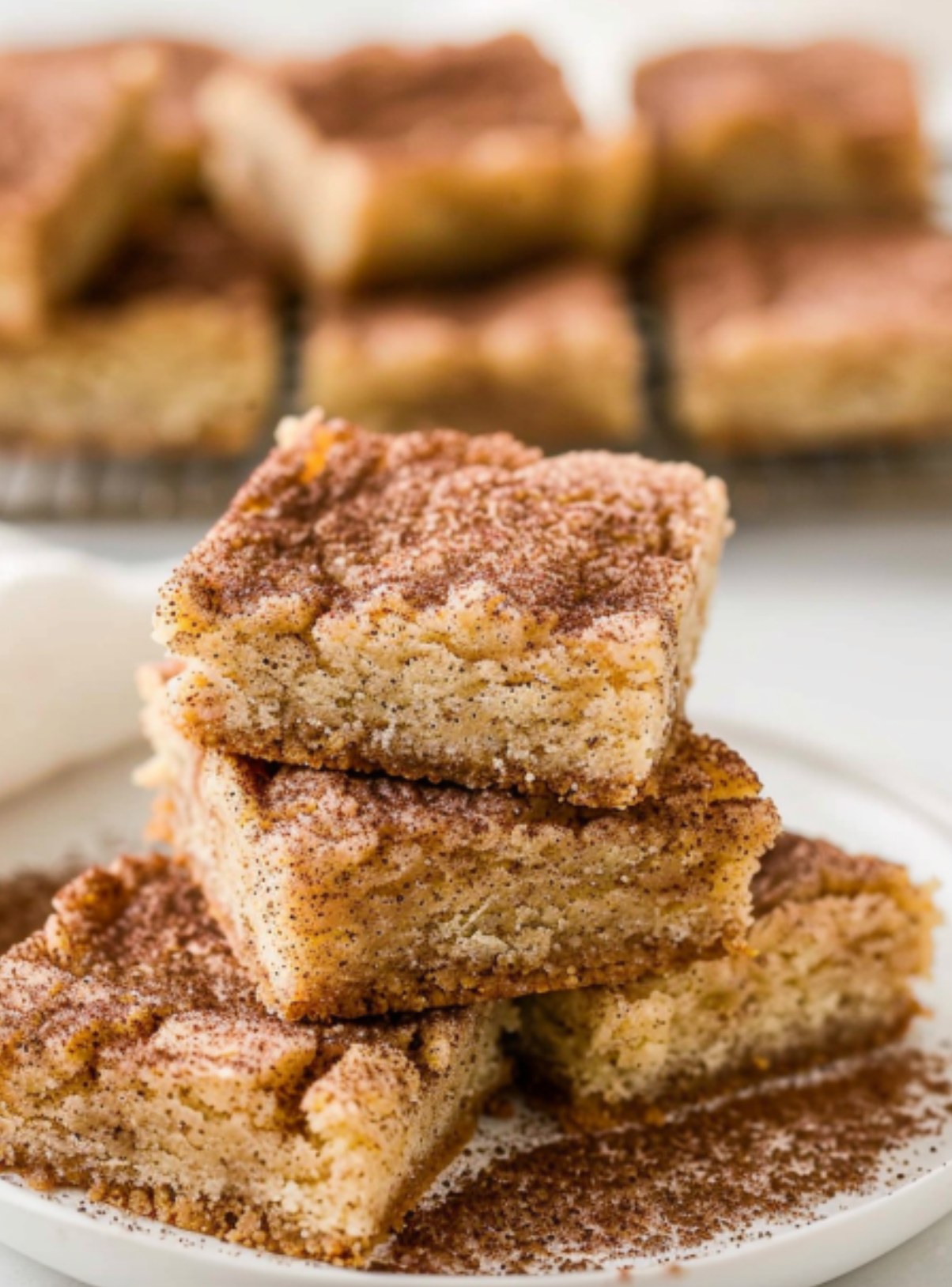 Chewy Snickerdoodle Bars - Easy DIY Recipes
