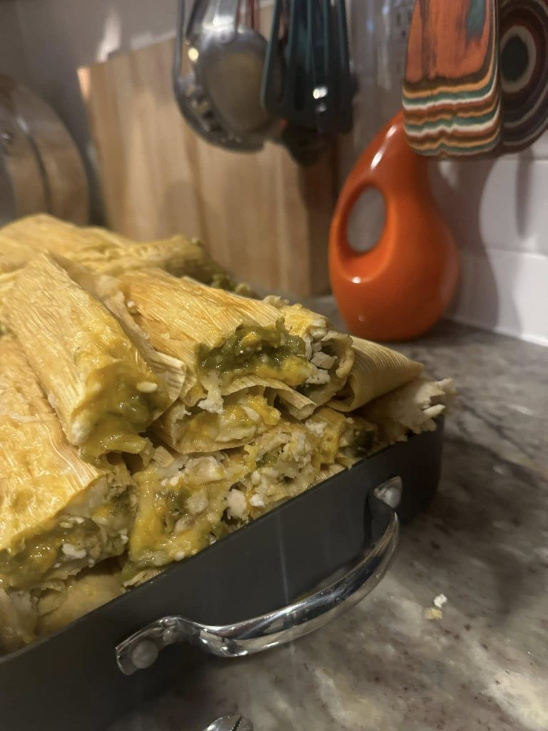 Green Chile, Chicken and Cheese Tamales - Easy DIY Recipes
