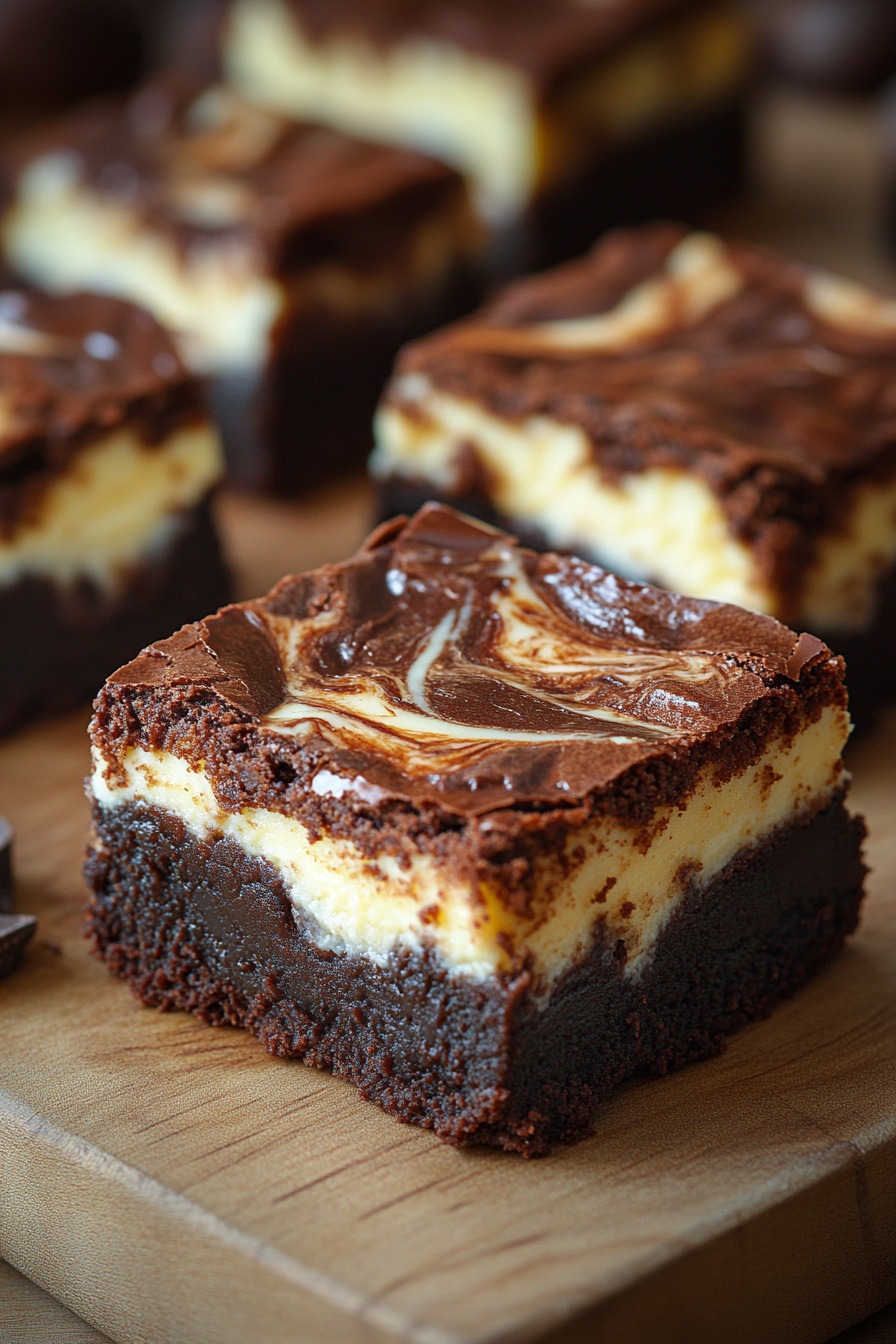 Milky Way Caramel Cheesecake Brownies - Easy DIY Recipes