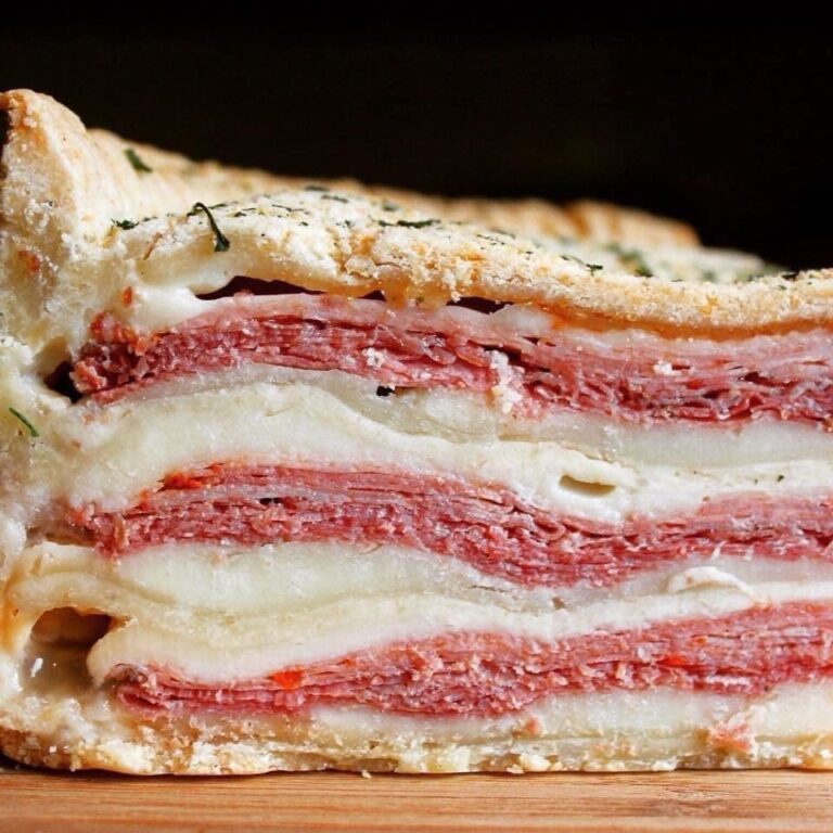 Easter Ham Pie - Pizza Rustica - Easy DIY Recipes