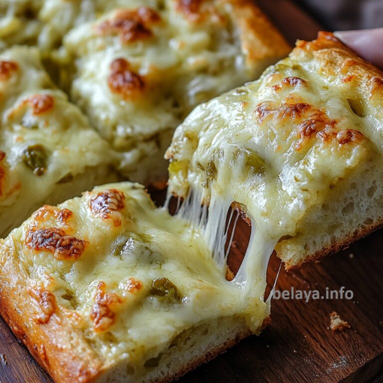 Green Chile Cheese Bread - Easy DIY Recipes