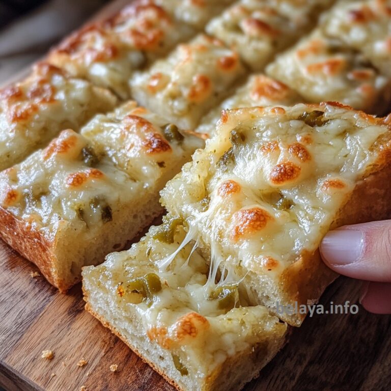 Green Chile Cheese Bread - Easy DIY Recipes