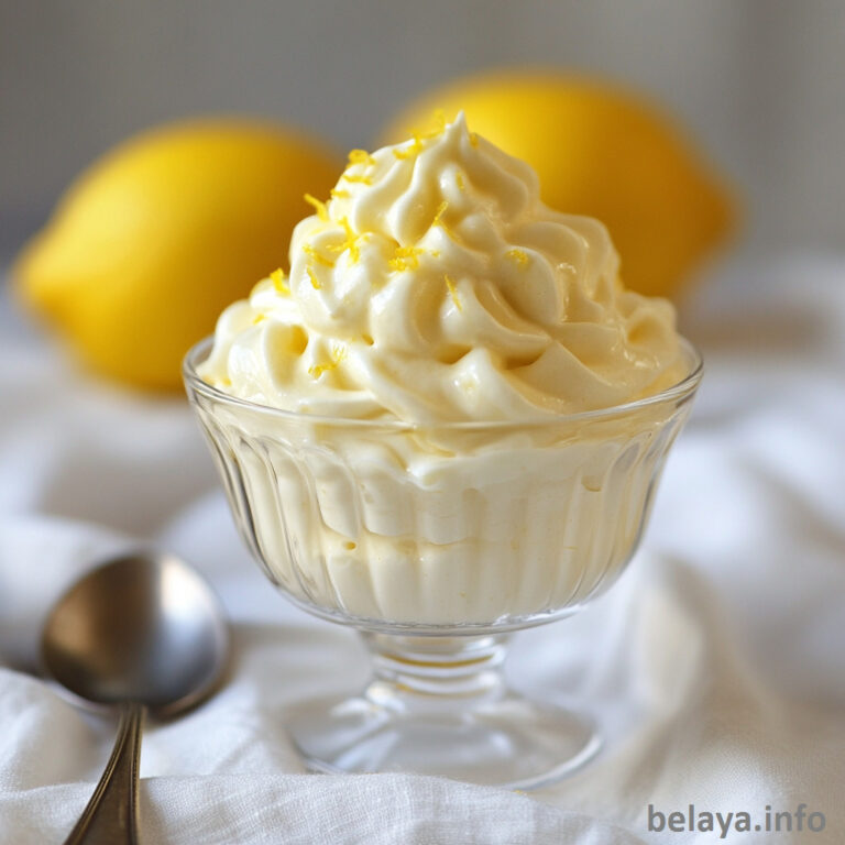 Lemon Syllabub - Easy DIY Recipes