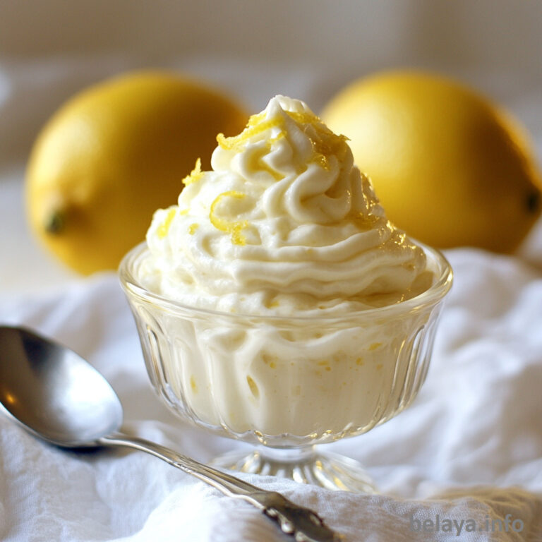 Lemon Syllabub - Easy DIY Recipes