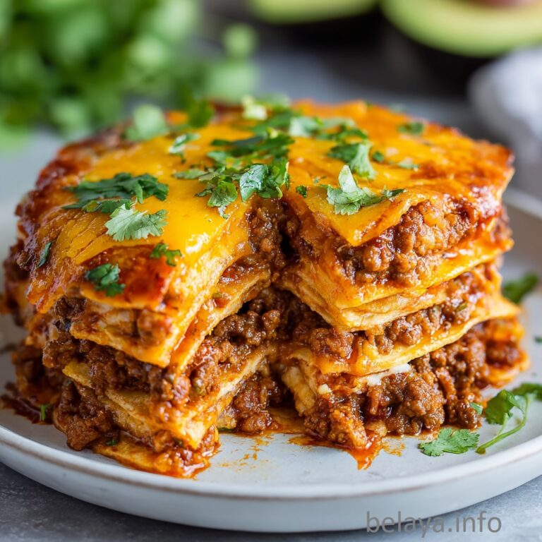 Beef Enchilada Stacks - Easy DIY Recipes