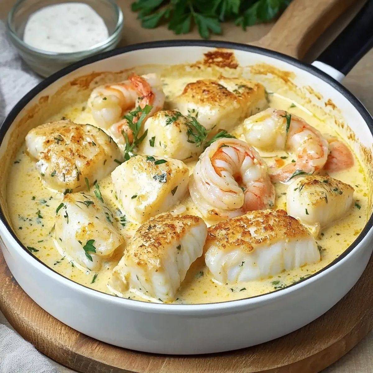 Fish, Shrimp and Cod Casserole - Easy DIY Recipes