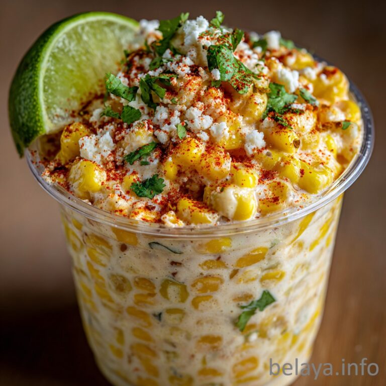 Creamy Mexican Street Corn Cup - Easy DIY Recipes