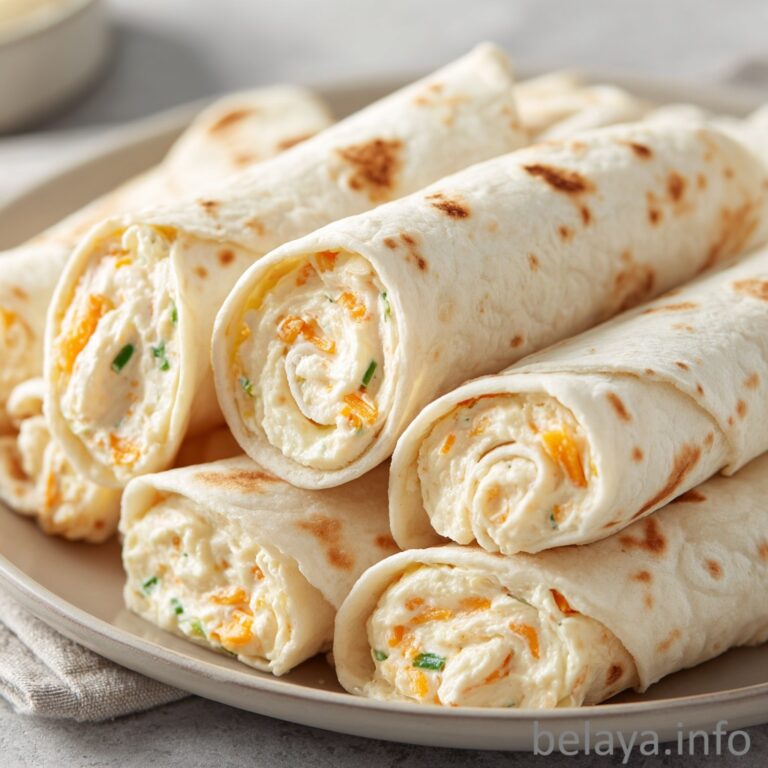 Cream Cheese Tortilla Roll Ups - Easy DIY Recipes