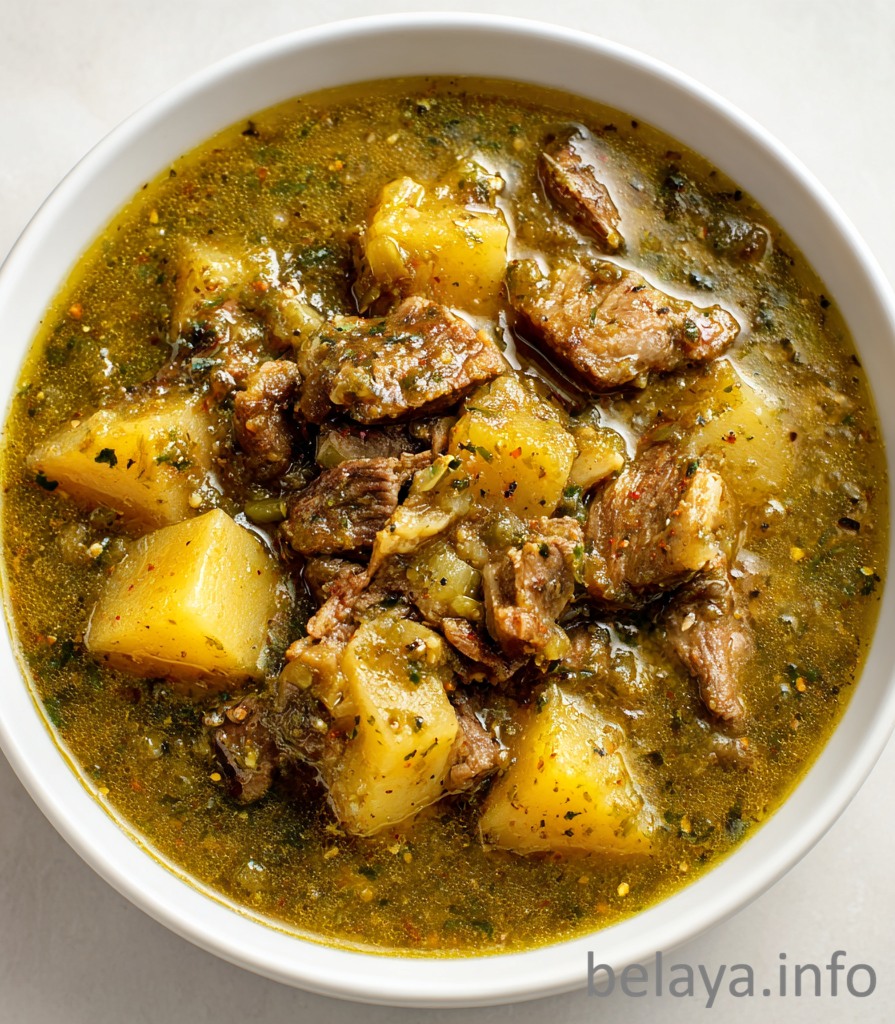 Caldillo de Chile Verde Recipe - Easy DIY Recipes