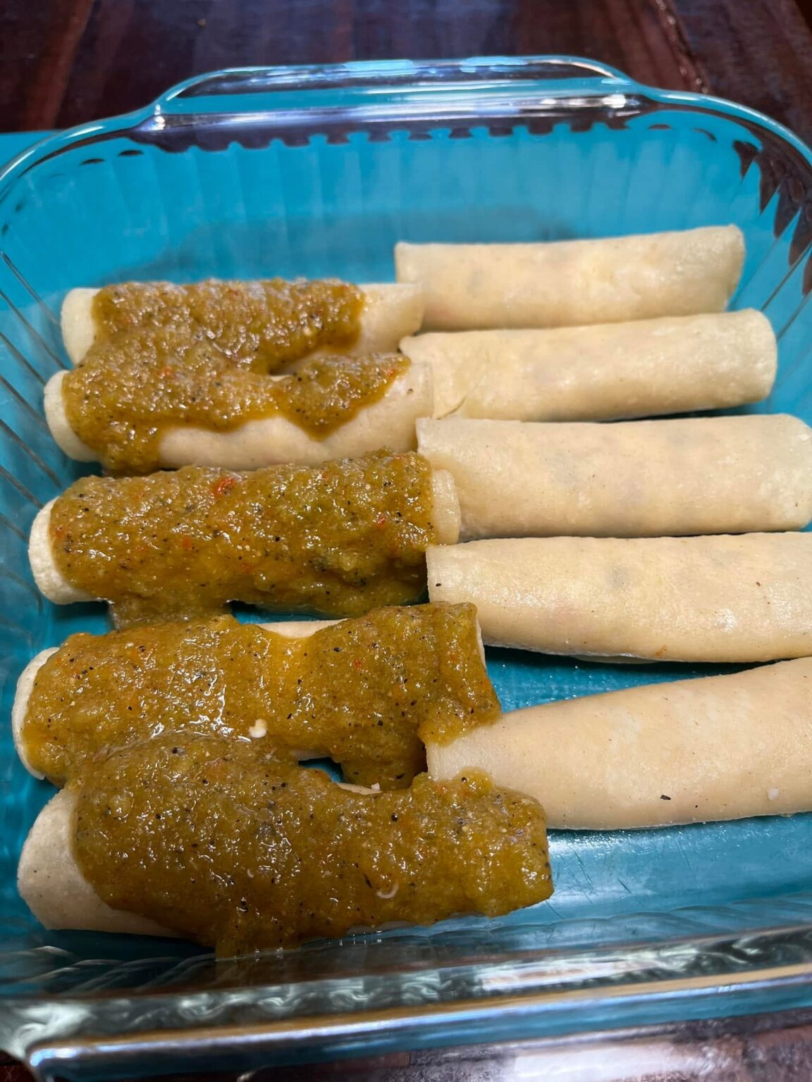 Three Cheese Green Chile Enchiladas - Easy DIY Recipes